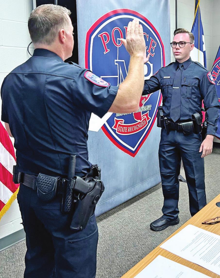 MPPD gains two new officers | Mount Pleasant