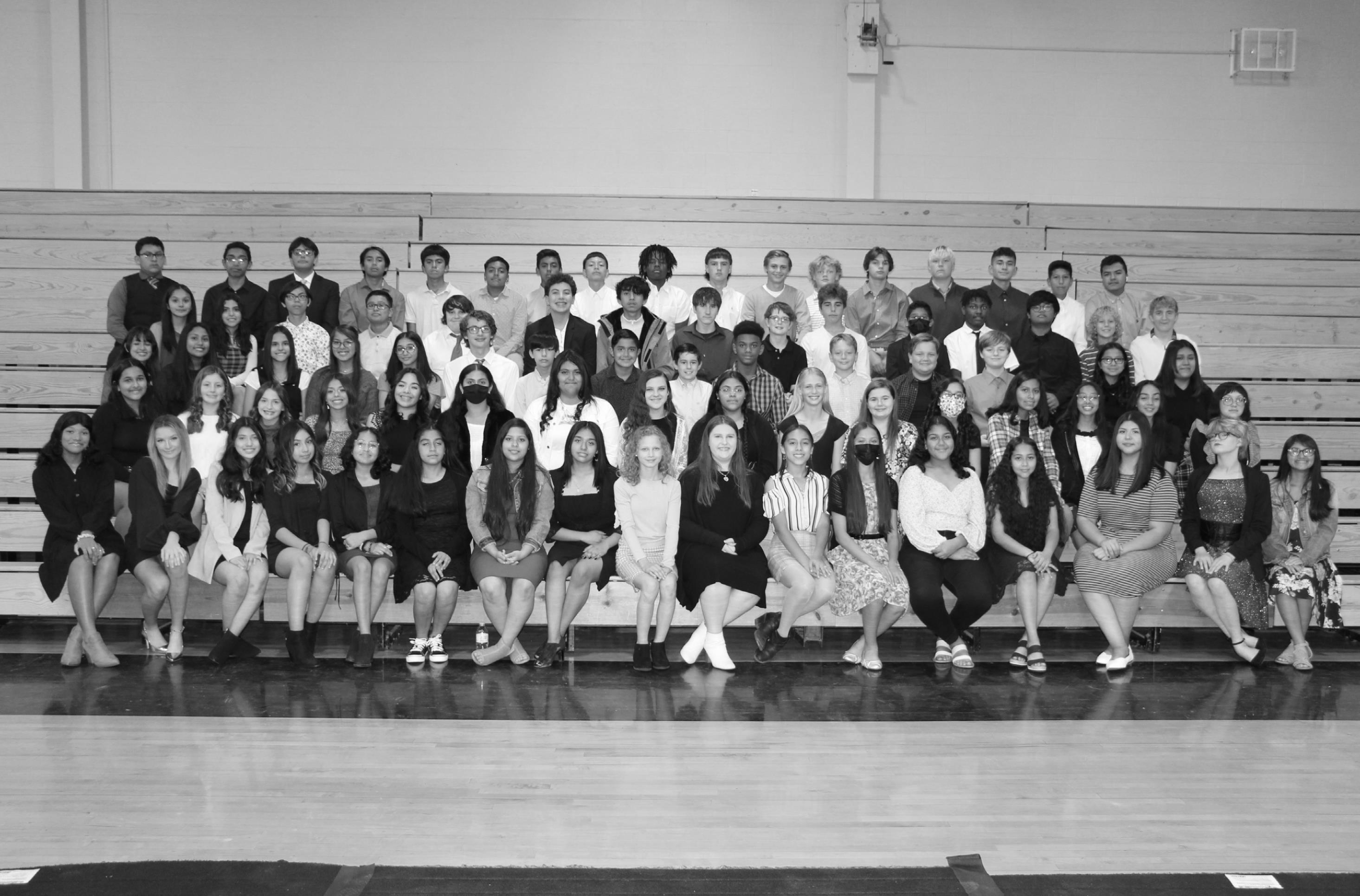 MPJH Students Inducted Into National Junior Honor Society Mount Pleasant
