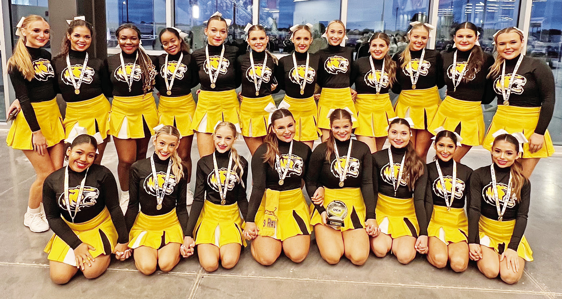 MPHS Cheerleaders place 2nd at UCA Houston Regional | Mount Pleasant
