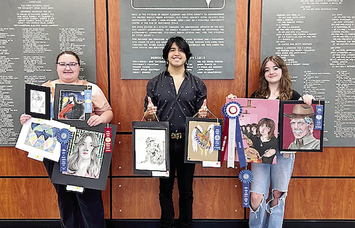 NTCC artists rack up awards at Titus County Fair | Mount Pleasant