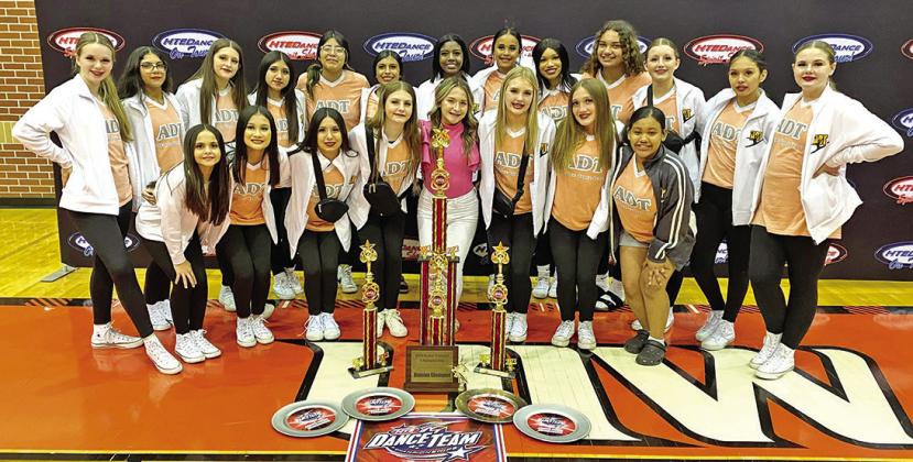 Mount Pleasant Junior High School Advanced Dance Team competes at ...